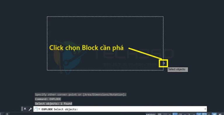 Cách dùng lệnh phá Block trong CAD cực dễ hiểu 2025